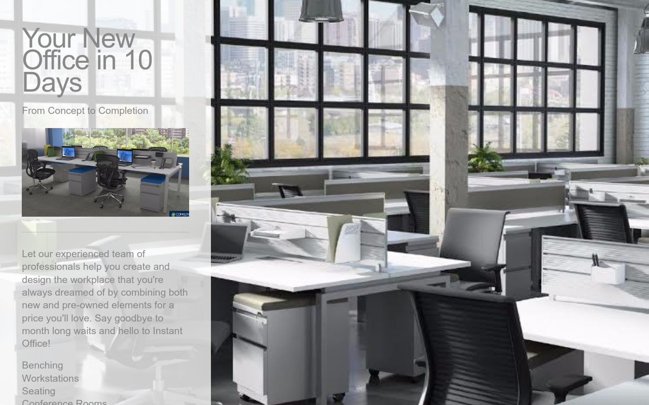 Your New Office In 10 Days